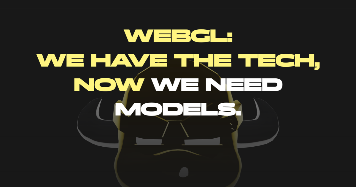 WebGL models